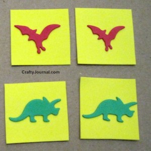 Dinosaur Matching Game for Toddler