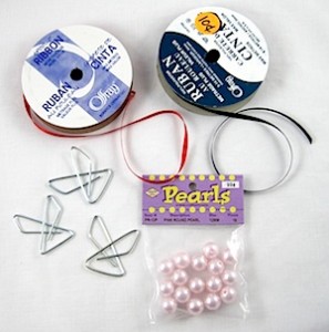 Easy Paperclip Angel Ornament