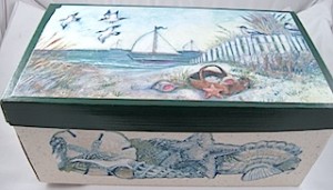 Mod Podge Storage Box