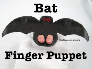 Bat Finger Puppet