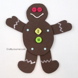 Poseable Gingerbread Man