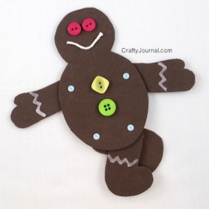 Poseable Gingerbread Man