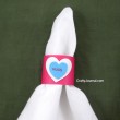 Quick Valentine Napkin Rings