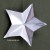 Aluminum Can Dimensional Star