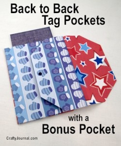 Back to Back Tag Pockets