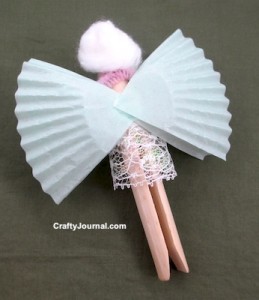 Clothespin Angel