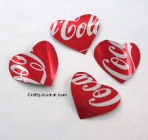 Heart Soda Can Lights