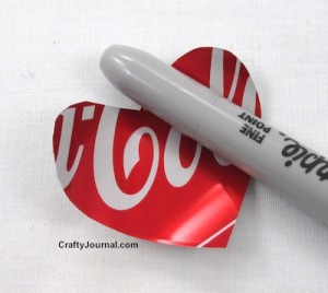 Heart Soda Can Lights