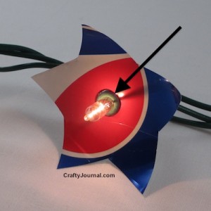 Star Soda Can Lights