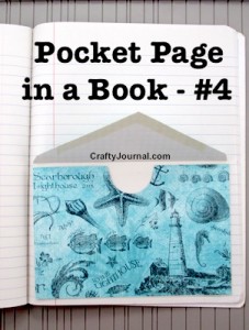 Pocket Page in a Book – Idea #4